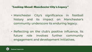 Manchester City presentación en Ingles para G | PPTX
