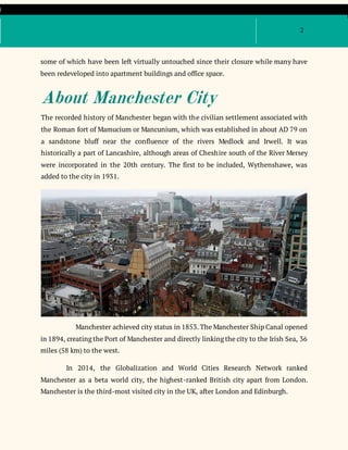 Manchester city(uk) | DOCX | Weather | Science