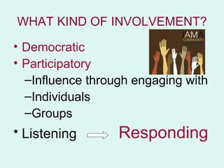 Community Involvement in Commissioning | PPT