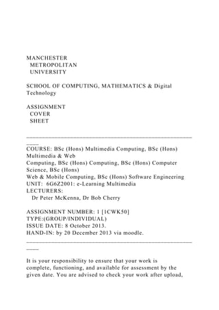 MANCHESTER METROPOLITAN UNIVERSITY SCHOOL OF COMPUT.docx
