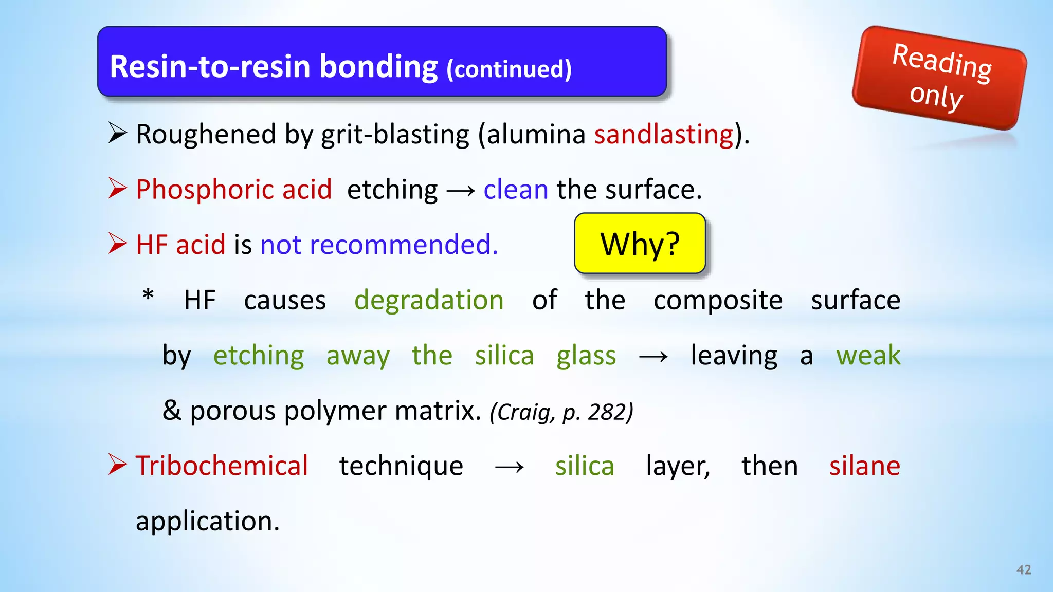 Recent dental composite resins | PPTX