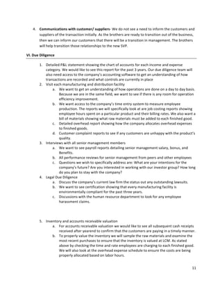 Letter of intent (LOI) to buy a mid size manufacturing firm | PDF