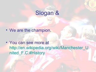 Manchester United F | PPT