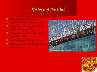 Manchester United - Presentation | PPT