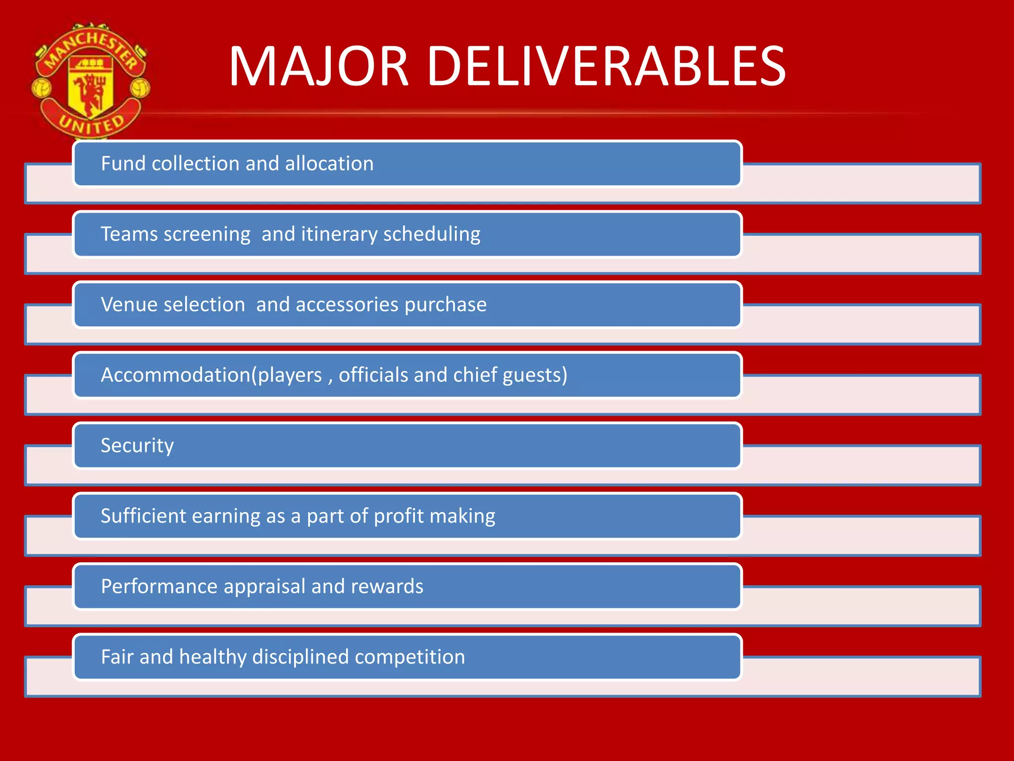 Case Study Manchester united soccer club | PPTX