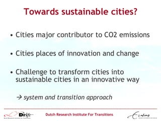 Urban Transition Management | PPT