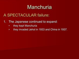Manchuria IGCSE History | PPT