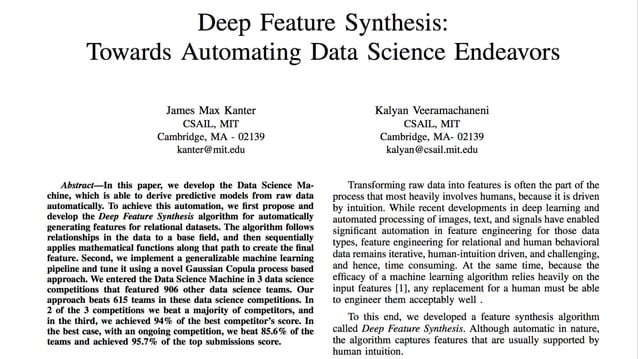 Deep Feature Synthesis | PPT