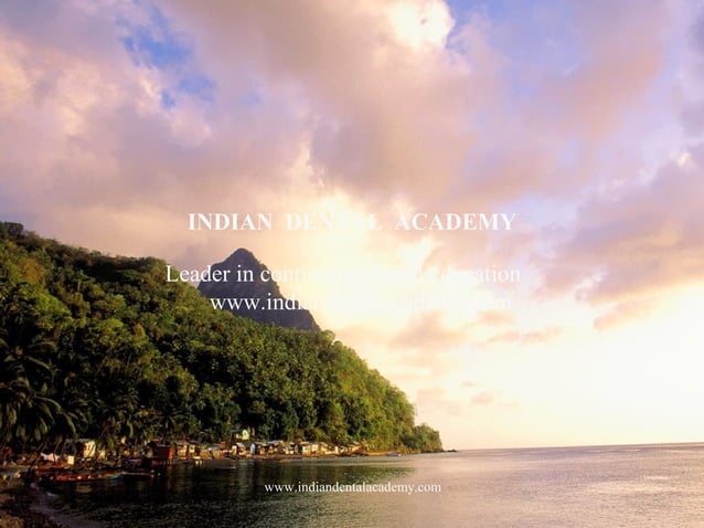 Mandibular edentulous foundation/ dental education in india | PPT