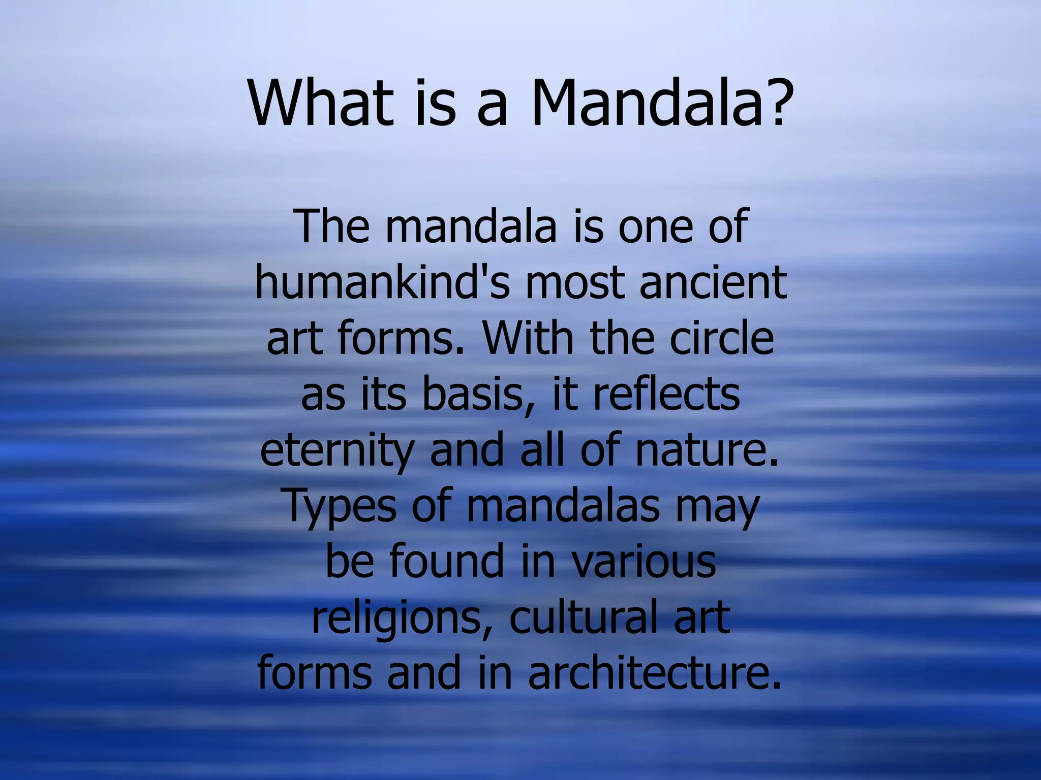 Mandala Lesson with video | PPT
