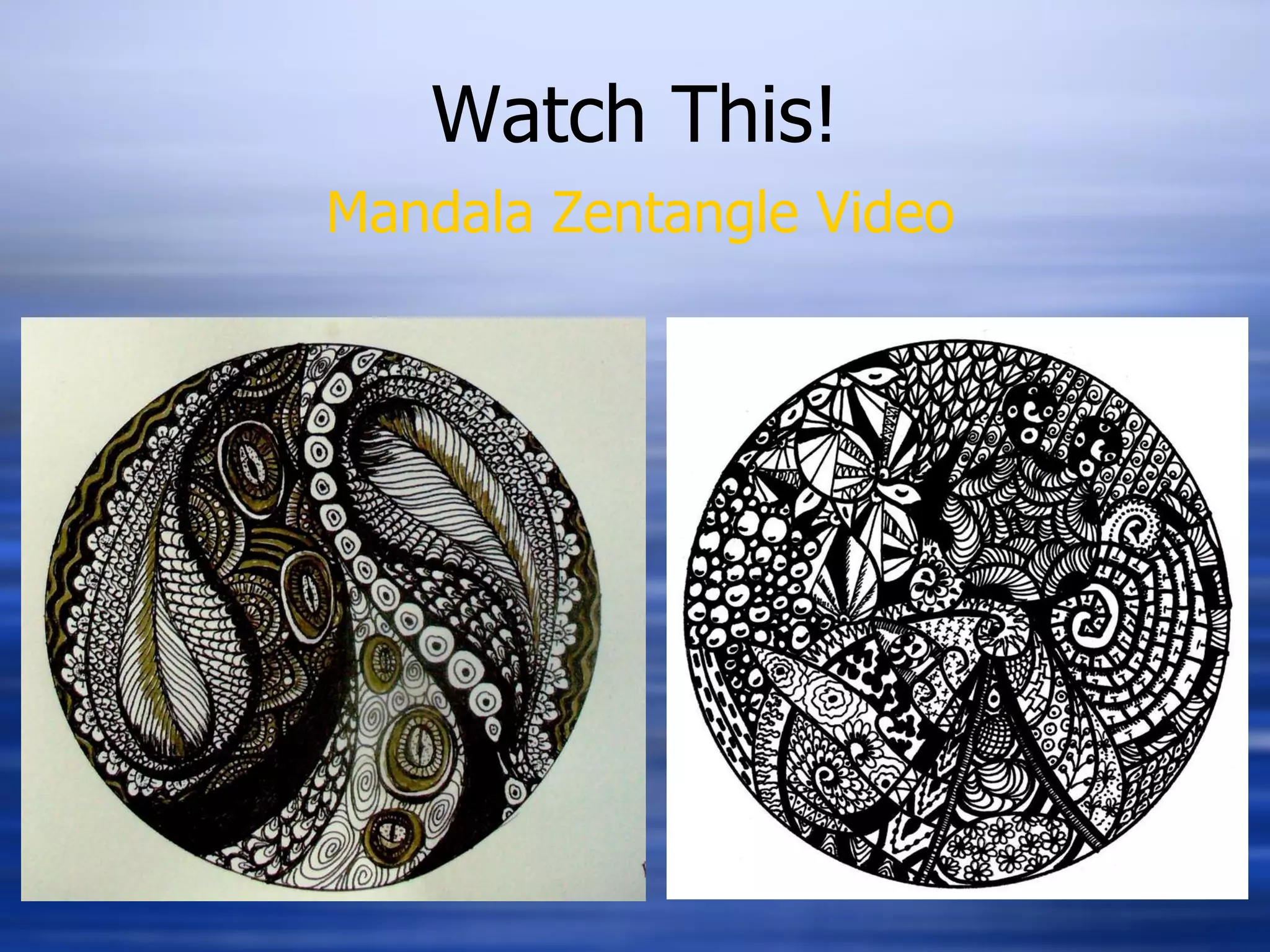 Mandala Lesson with video | PPT