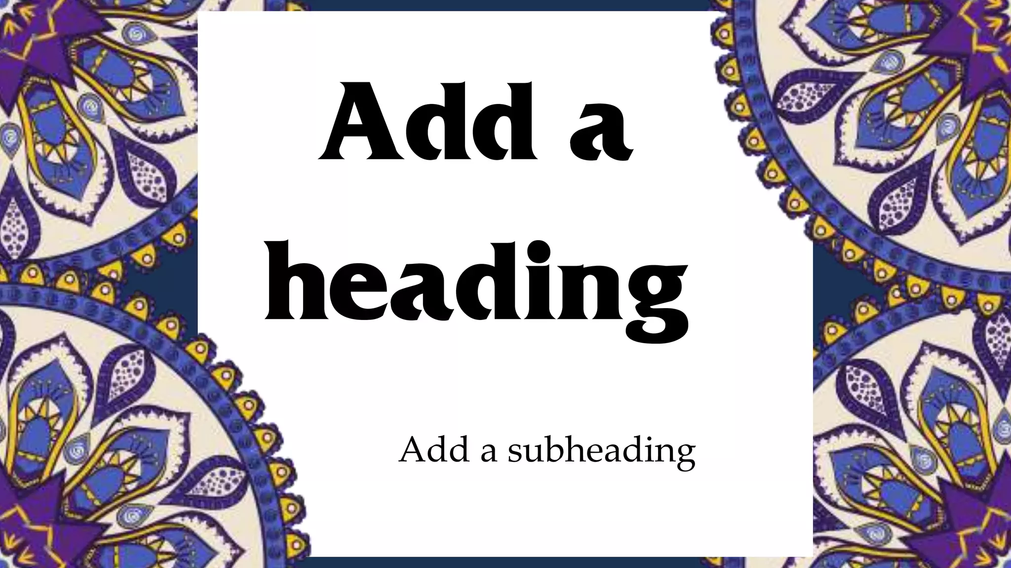 ManDaLa PPT Template | PPTX