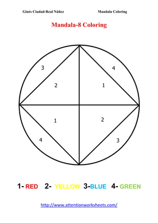 Mandala coloring-activities-pdf | PDF | Arts and Crafts | Hobbies ...