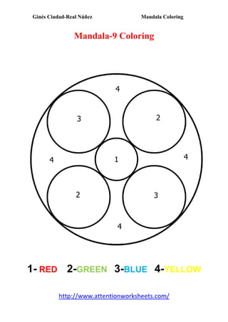 Mandala coloring-activities-pdf | PDF | Arts and Crafts | Hobbies ...