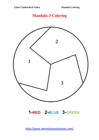 Mandala coloring-activities-pdf | PDF | Arts and Crafts | Hobbies ...