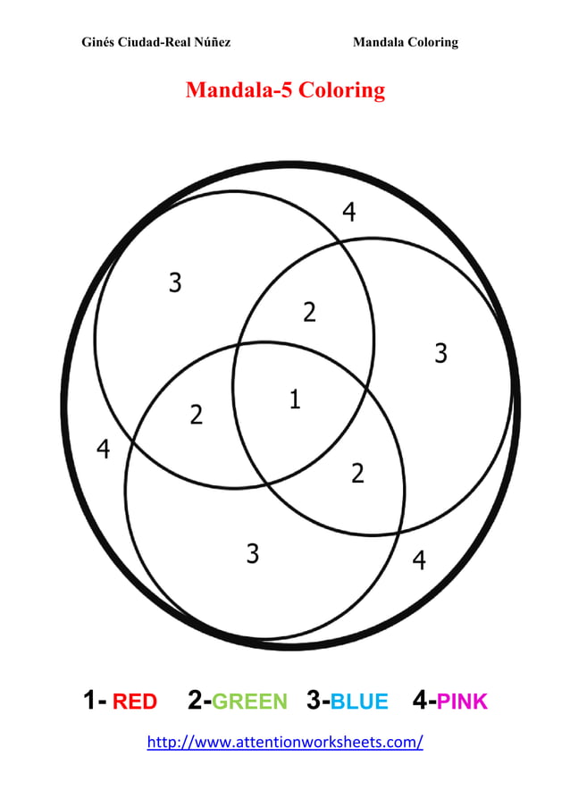 Mandala coloring-activities-pdf | PDF | Arts and Crafts | Hobbies ...