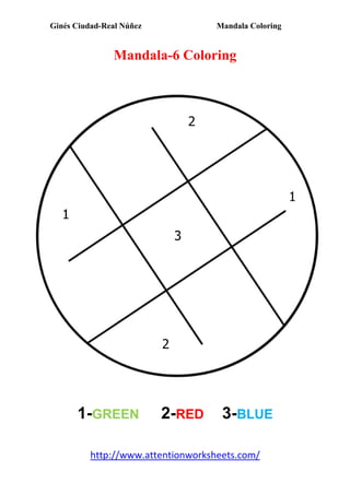 Mandala coloring-activities-pdf | PDF | Arts and Crafts | Hobbies ...