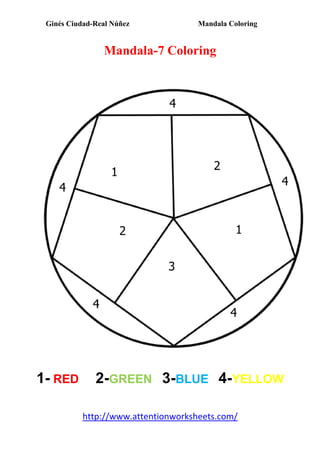 Mandala coloring-activities-pdf | PDF | Arts and Crafts | Hobbies ...