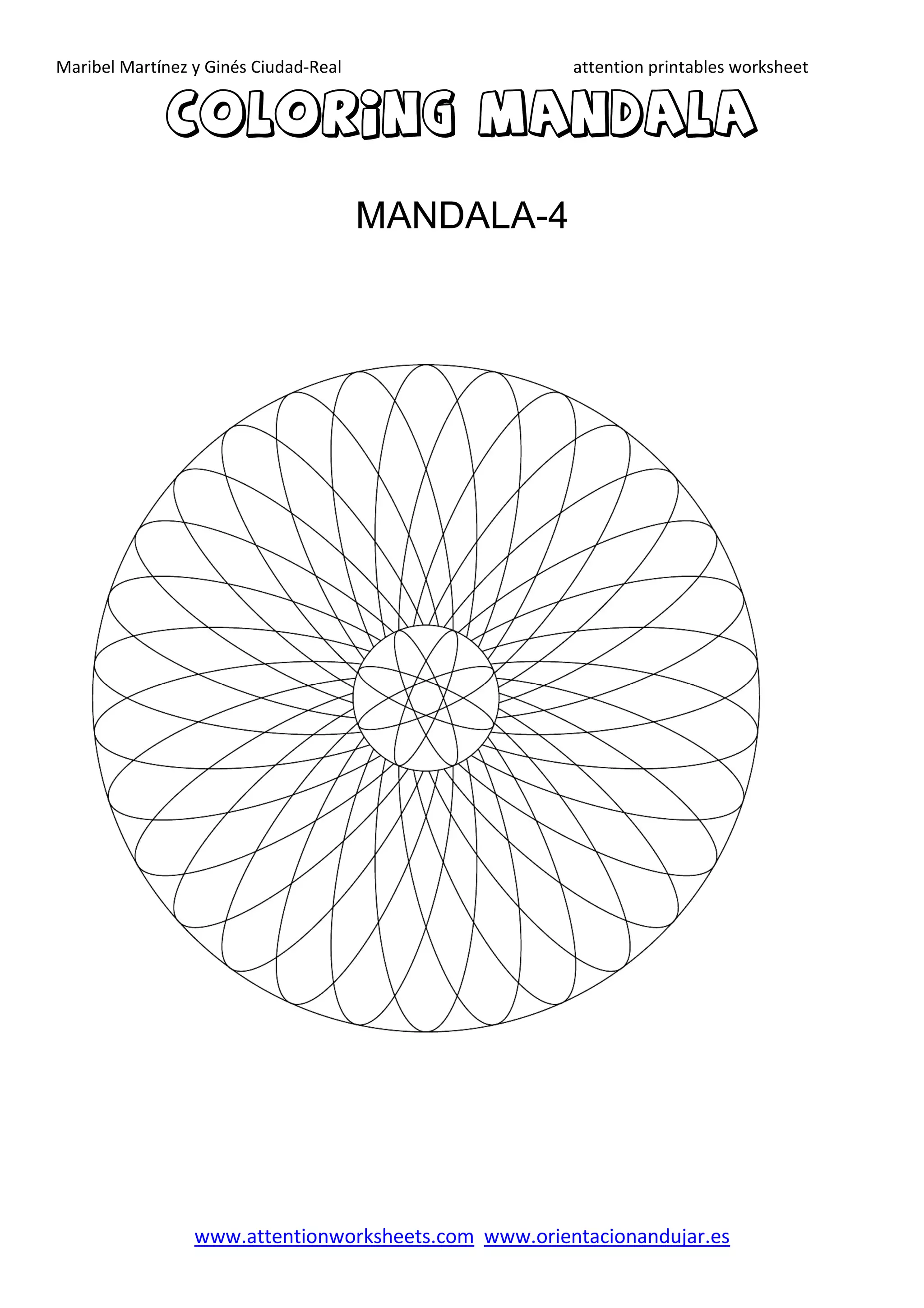 Mandala coloring-activities-pdf 2 | PPT