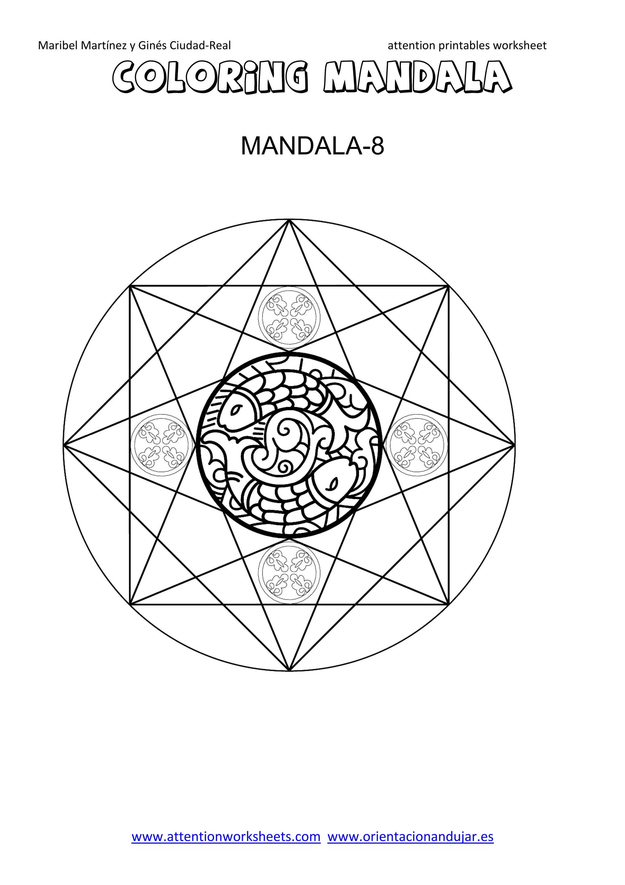 Mandala coloring-activities-pdf 2 | PPT