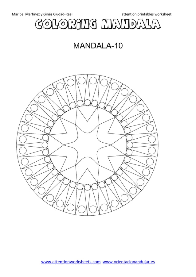 Mandala coloring-activities-pdf 2 | PPT
