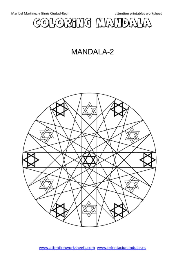 Mandala coloring-activities-pdf 2 | PPT
