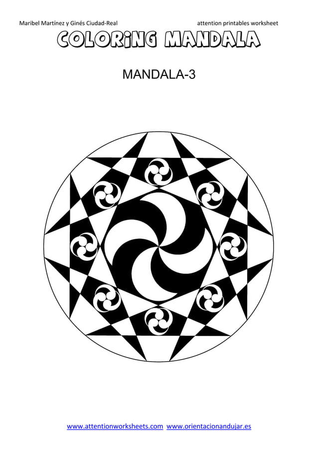 Mandala coloring-activities-pdf 2 | PPT