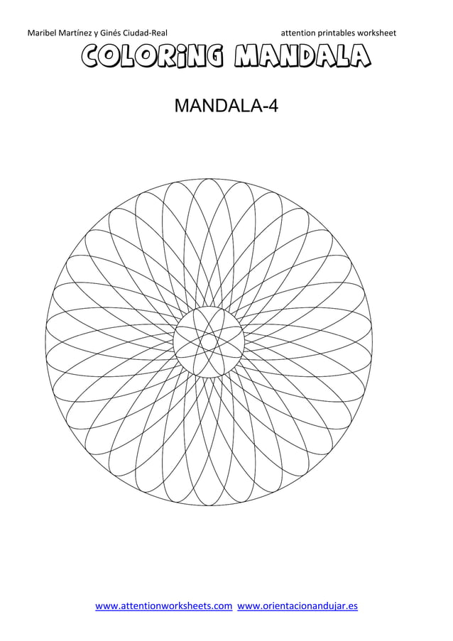 Mandala coloring-activities-pdf 2 | PPT