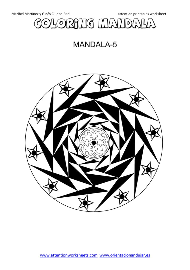 Mandala coloring-activities-pdf 2 | PPT