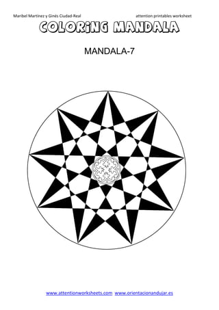 Mandala coloring-activities-pdf 2 | PPT