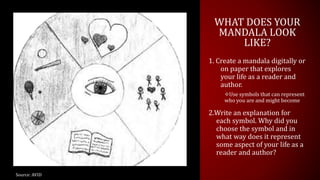 Mandalas and My Life as a Reader / Author | PPT