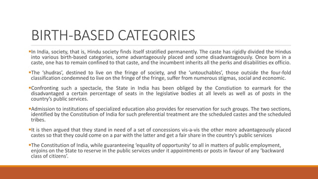 Mandal Commission.pptx | Hinduism | Religion & Spirituality