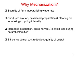 Agricultural Mechanization: What Do We Learn from Bangladesh? | PDF