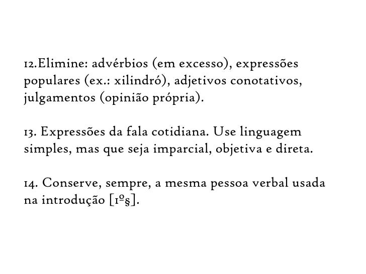 Mandamentos para se fazer um texto discursivo perfeito