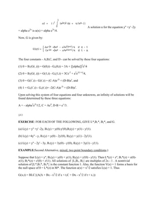 FUNCIONES DE GREEN | PDF