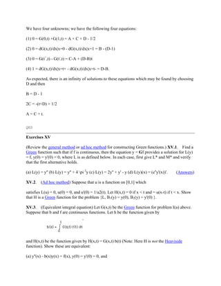 FUNCIONES DE GREEN | PDF