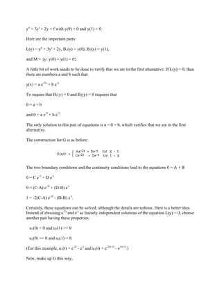 FUNCIONES DE GREEN | PDF