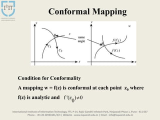 Conformal Mapping - Introduction & Examples | PPTX