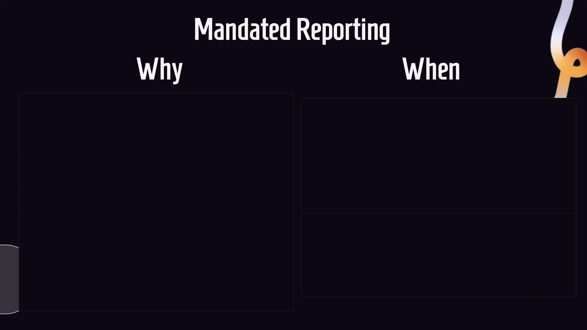 Mandated reporting powerpoint to help with understanding your role | PPTX