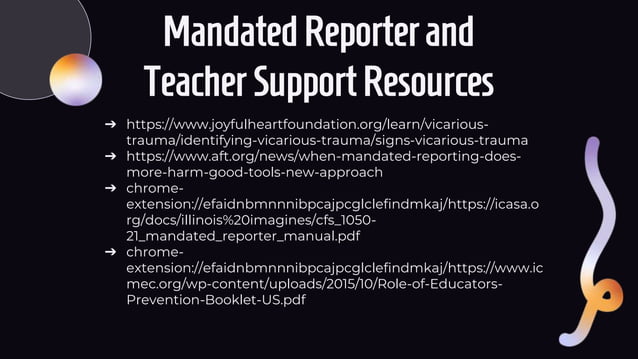 Mandated reporting powerpoint to help with understanding your role ...