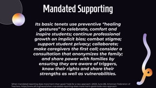 Mandated reporting powerpoint to help with understanding your role | PPTX