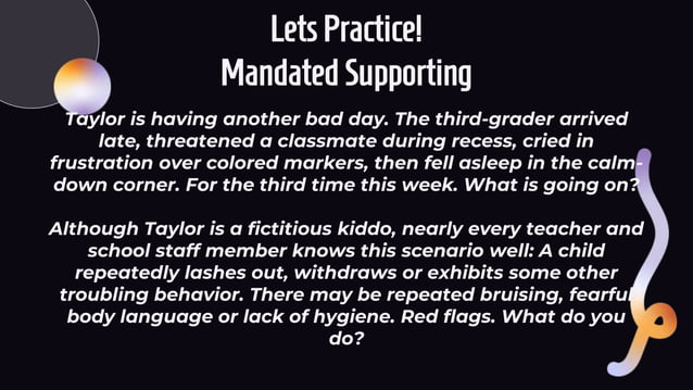 Mandated reporting powerpoint to help with understanding your role ...