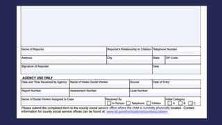 Mandated Reporter Training | PPTX