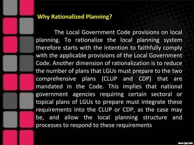 Mandated Local Plans | PPT