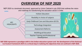 Mandate for Development of NCF based on NEP 2020.pptx