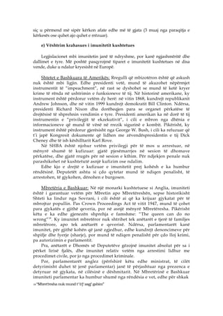 Mandati dhe imuniteti parlamentar | RTF