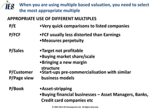 Mand a toolkit valuation methodologies | PPT
