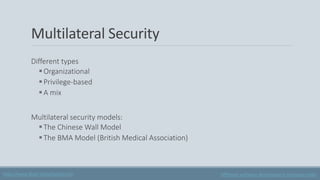 Mandatory access control for information security | PPTX