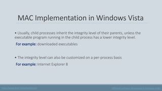 Mandatory access control for information security | PPTX