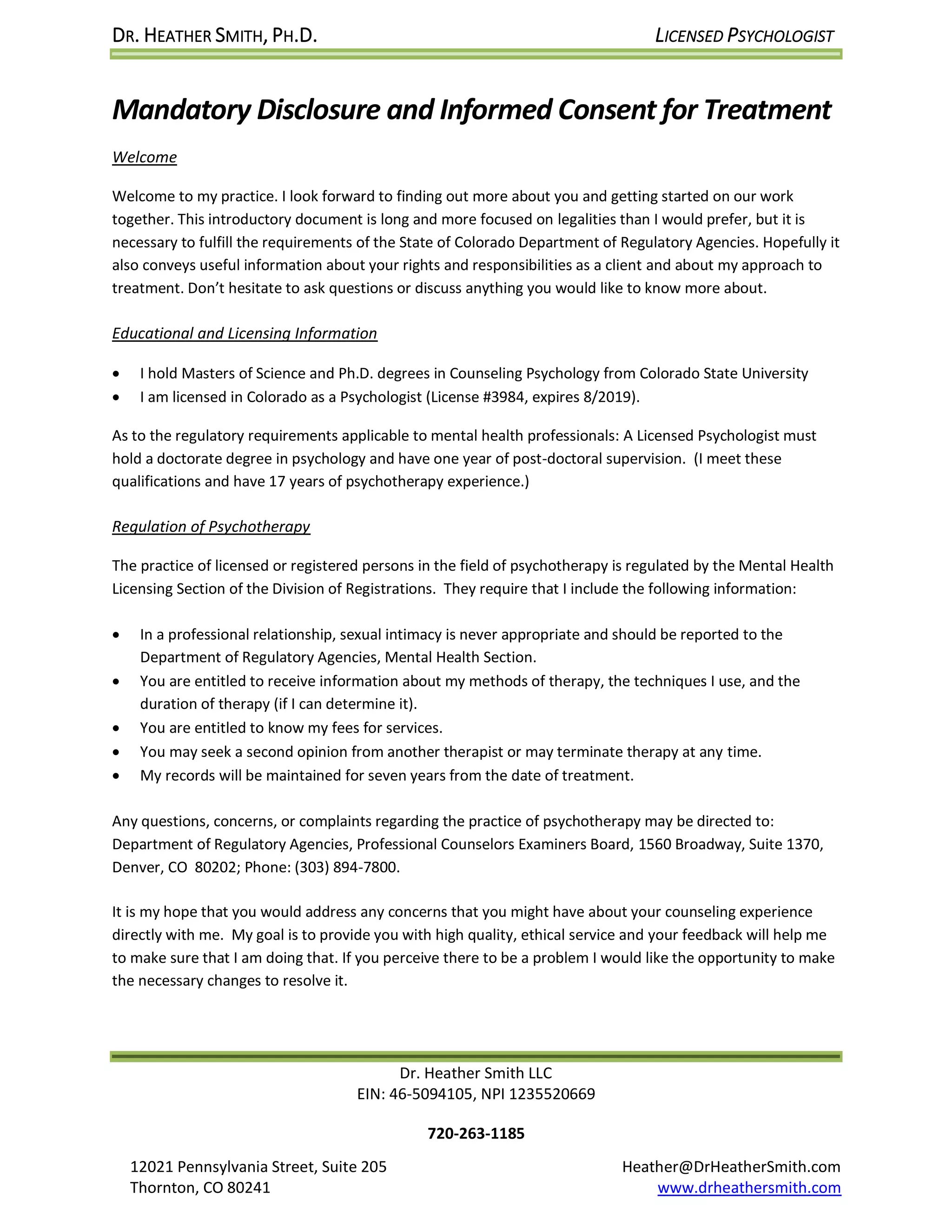 Mandatory disclosure 2020 | PDF